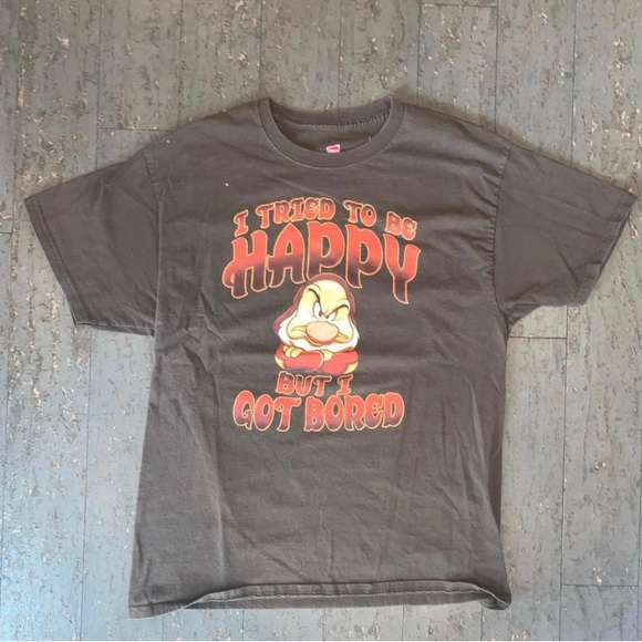 Disney | Shirts | Vintage Disney Grumpy Tee | Poshmark